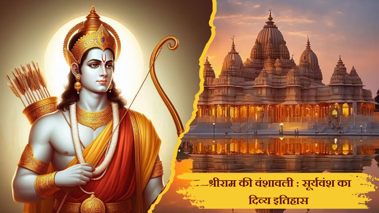 श्रीराम Shree Ram की वंशावली : सूर्यवंश का दिव्य इतिहास - Azaadbharat